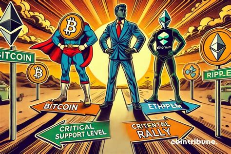 Crypto Bitcoin Ethereum And Ripple At A Crossroads