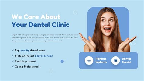 Шаблон презентации для стоматологической клиники Artsobranie