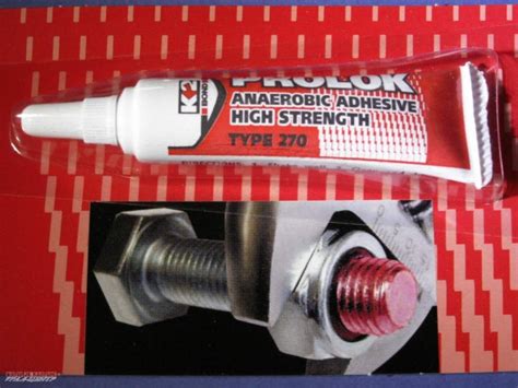 Thread Locking Compound Red Permanent Ural Zentrale