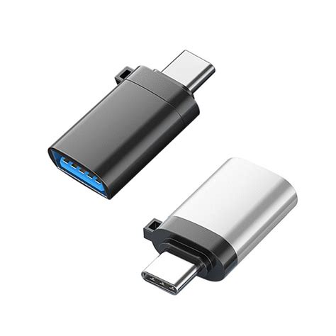 Type C To USB3 0 OTG Adapter Data Tranfer 3A Max Current USB Adapter China USB Adapter And OTG