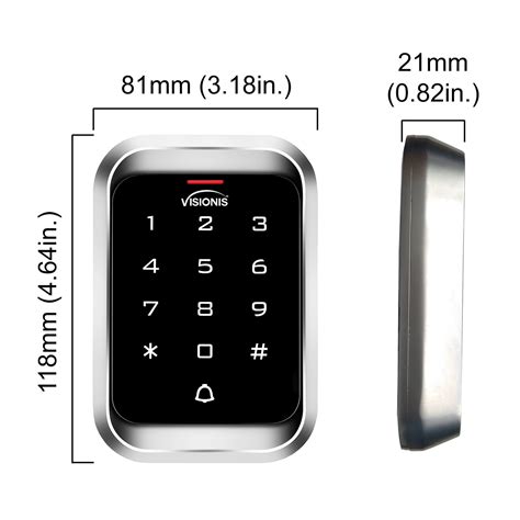 Standalone Access Control Keypad And Card Reader Indoor Outdoor Standalone Access Control Keypad And Card Reader Indoor Outdoor