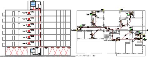 Building Dwg File Cadbull