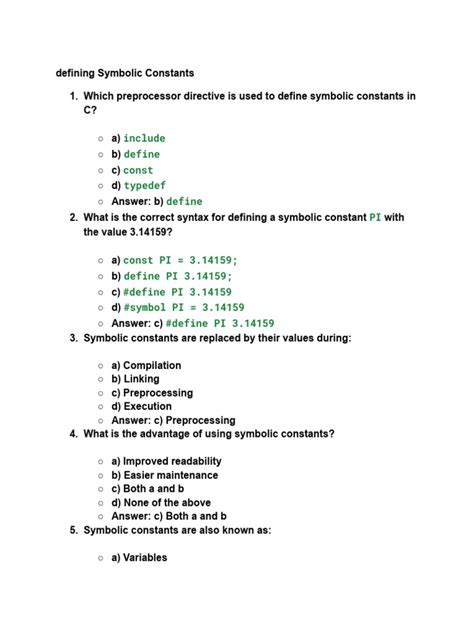 Defining Symbolic Constants Pdf Defining Symbolic Constants Pdf