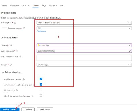 Setting Up A Disk Monitoring Alert Rule For An Azure Arc Enabled Vm Azure