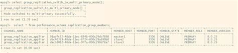 Mysql Mgr三单主多主模式切换 Cetus Y 博客园