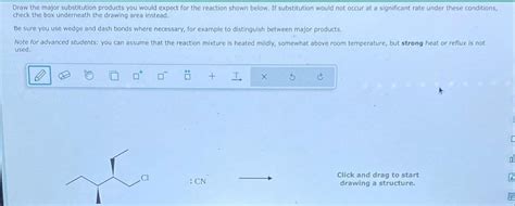 Answered Draw The Major Substitution Products Bartleby