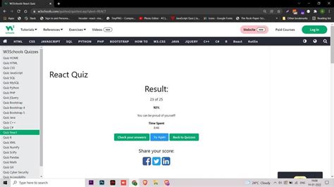 Dolly K On Linkedin React Reactjs Quiz Test Development Coding Codewithdolly