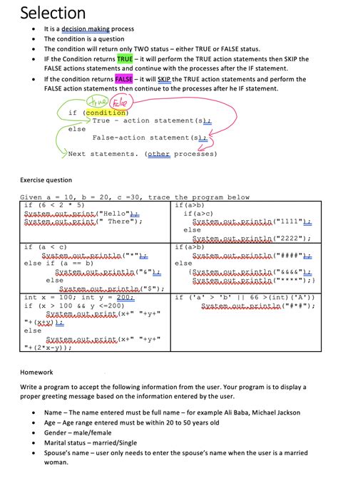 Solved Selection It Is A Decision Making Process The Chegg