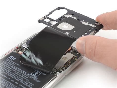 Xiaomi Mi 8 Motherboard Cover With NFC Replacement IFixit Repair Guide