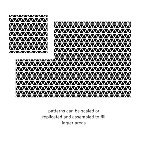 Triangle Pattern Svgs Cut File For Cricut Repeating Seamless Design Vector File Tile