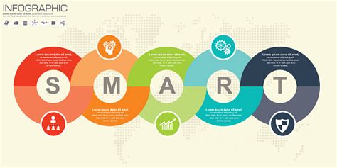 벡터 서클 인포그래픽입니다 다이어그램 그래프 프레젠테이션 및 차트용 템플릿입니다 비즈니스 개념 부품 단계 또는 프로세스 추상적 배경입니다 0명에 대한 스톡 벡터 아트 및