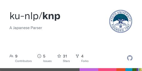 Github Ku Nlpknp A Japanese Parser