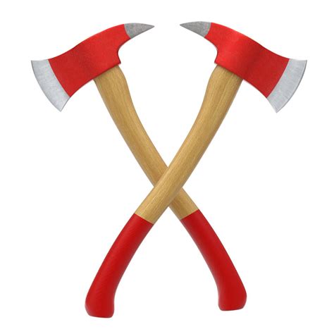 소방관 도끼 3d 모델 8 Blend Obj Fbx Free3d