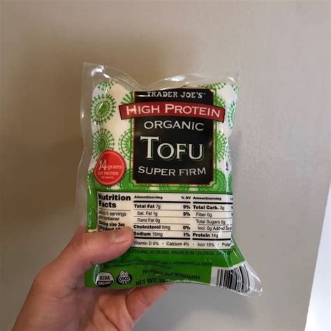 Trader Joes High Protein Organic Super Firm Tofu Review Abillion