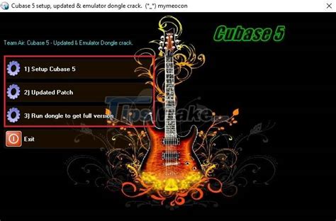 Instructions For Installing Cubase Software And Fixing