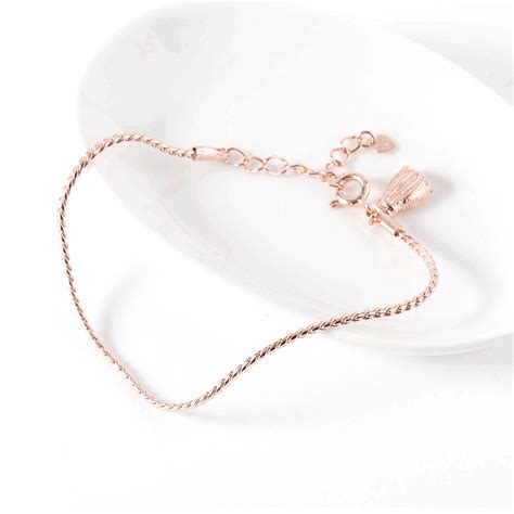 당일출고 실버 925 볼드 꼬임 밧줄 체인 태슬 14k 로즈 골드 도금 순은 팔찌 심플 데일리 앤틱 빈티지 써지컬 레이어드 스타일 하객룩 명픔 기본 베이직