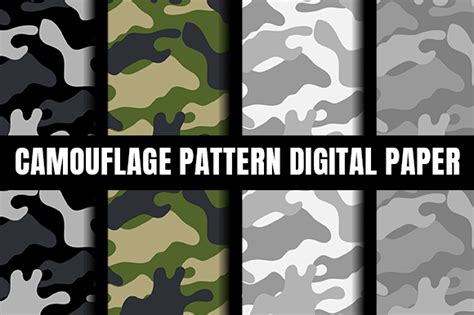 Camouflage Pattern Graphic By Patodesign ⭐⭐⭐⭐⭐ · Creative Fabrica
