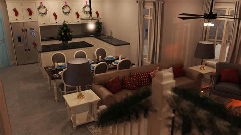 Eve House 3d Render Digital Art By Clacydarch