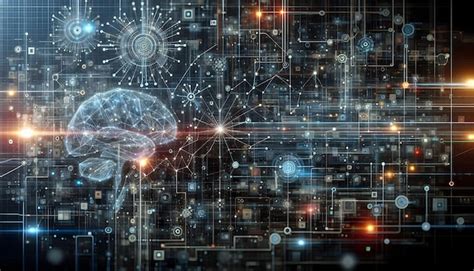 Premium Photo Neural Interface Abstract Digital Grid Mimicking The Complexity Of Neural