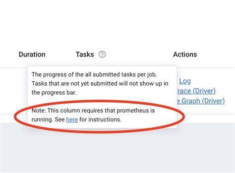 Dashboard Outdated Tooltip · Issue 35121 · Ray Projectray · Github
