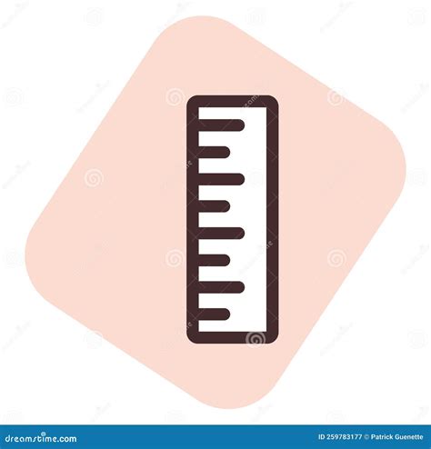 Ui Ruler Icon Stock Vector Illustration Of Concept 259783177