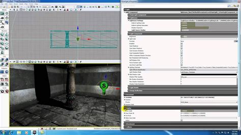 unreal development kit udk tutorial 33 advanced lighting youtube