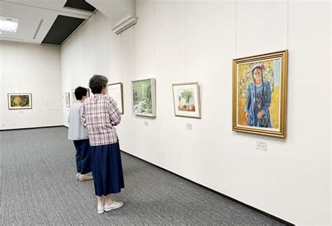 水彩や油彩など力作27点 東日新聞