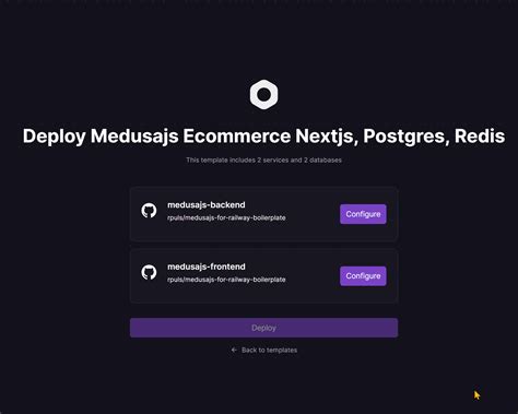 Tutorial Medusajs On Railway Diy Ecommerce Has Never Been Easier
