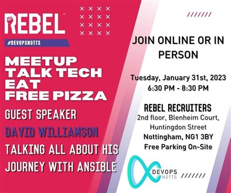 Rebel Recruiters On Linkedin Devopsnotts Meetup Techtalk Event