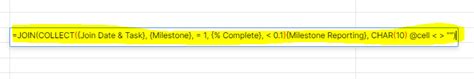 how can i get rid of blanks when using join function pulling in from