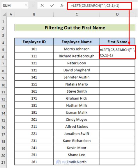 How To Use SEARCH Function In Excel 3 Suitable Examples