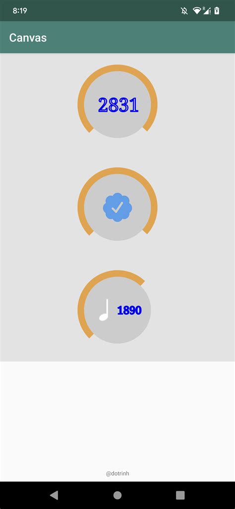 GitHub Dotrinh DM Canvas Custom View Of Android Framework