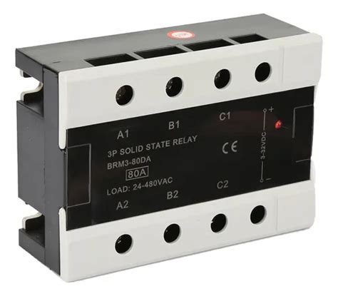 Three Phase Solid State Relay Load Vac Brm Da MercadoLibre