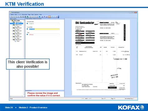 Kofax Transformation Modules Module Product Overview