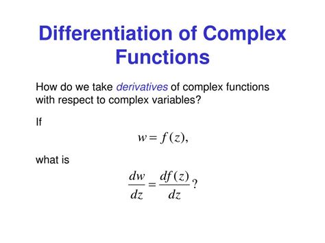 Ppt Complex Variables Powerpoint Presentation Free Download Id5579143
