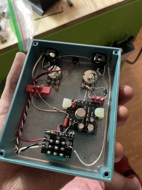 Recent Pedal Build — “the Dtf” Dual Transistor Fuzz R Diypedals