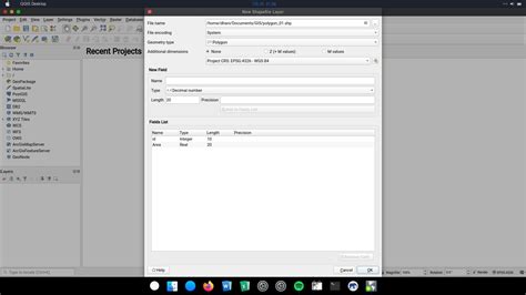How To Create A New Shapefile In Qgis Gis Tutorial