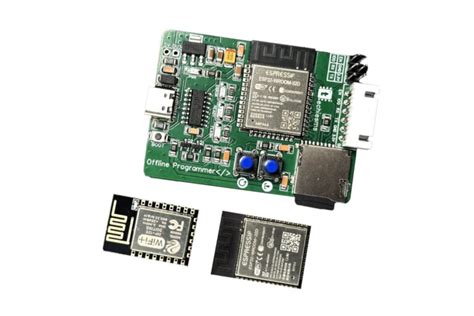 Esp Offline Programmer Flashes Firmware To Esp32 And Esp8266 Modules Without Pc Cnx Software