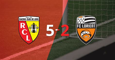 Lens Le Pasó Por Encima A Lorient Con Doblete De Florian Sotoca Infobae