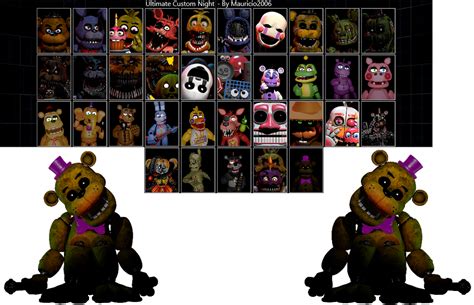 Sfm Fnaf My Favorites Characters Of Ucn V2 By Mauricio2006 On Deviantart