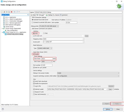 Stm32f746touchgfxfreertos2project 생성 및 디버깅 Puss Embedded System