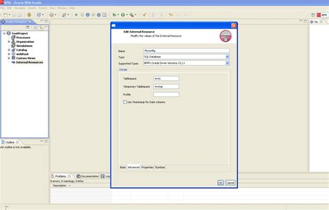 Bpm Blog Oracle Bpm How To Add External Resources Databses In
