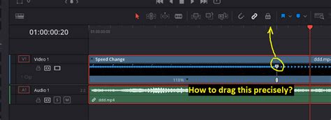 How To Drag Speed Point Precisely R Davinciresolve
