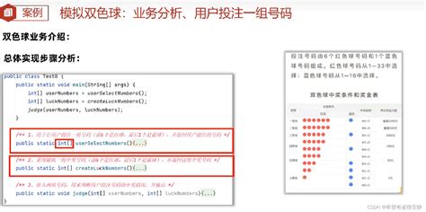 Java编程示例：评委打分与双色球模拟 Csdn博客