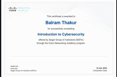 Cybersecurity Cisconetworkingacademy Ethicalhacking Networksecurity