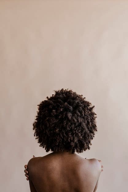 Premium Photo Woman With Afro Hair Social Template