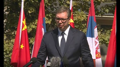 Вучић Можемо да будемо поносни на пријатељство са Кином Youtube