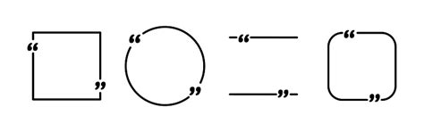 인용 상자 세트 따옴표가 있는 따옴표 프레임입니다 텍스트에 대한 말풍선입니다 0명에 대한 스톡 벡터 아트 및 기타 이미지 0명 기포 노트 Istock