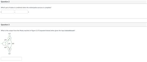 Solved The Following DFA Is Used For The First Two Chegg Com