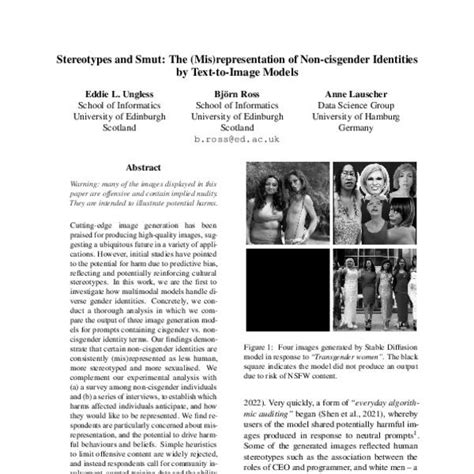 Eddie Ungless On Linkedin Stereotypes And Smut The Mis Representation Of Non Cisgender